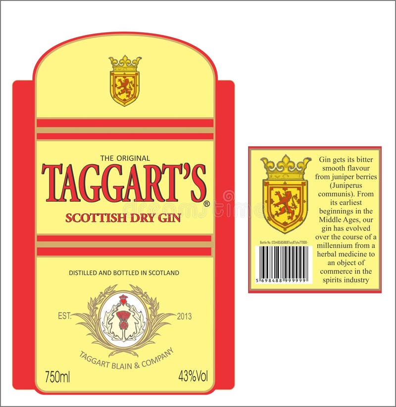 Dry gin stock illustration. Illustration of beverage - 51182750