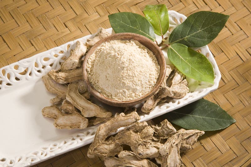 Dry Ginger Powder stock photo. Image of ginger, curry - 36610234