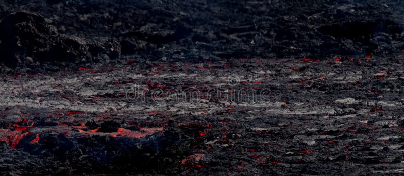Dry Ground with Lava after Eruption. Stock Photo - Image of ground ...