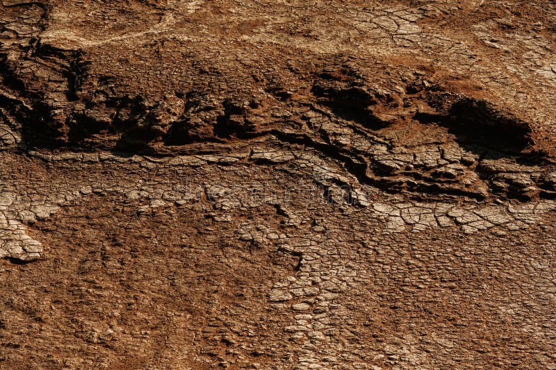 Dry Ground, Sand in the Africa. Close Up View Stock Image - Image of ...