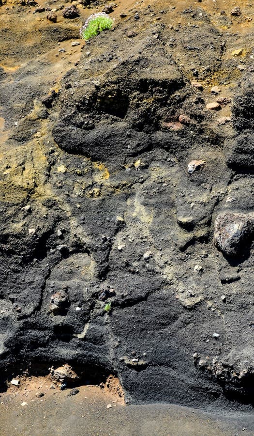 Dry Hardened Volcanic Lava stock image. Image of background - 240993247