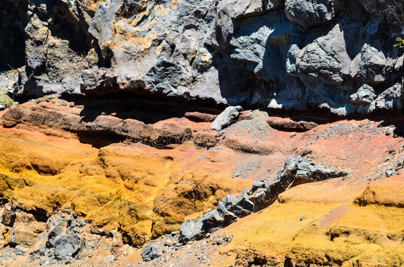 Dry Hardened Volcanic Lava stock photo. Image of abstract - 44244552