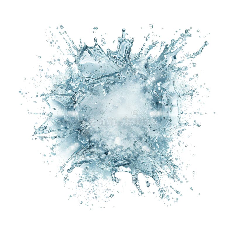 Dry Ice Explosion on Transparent Background - Ai Generated Stock ...