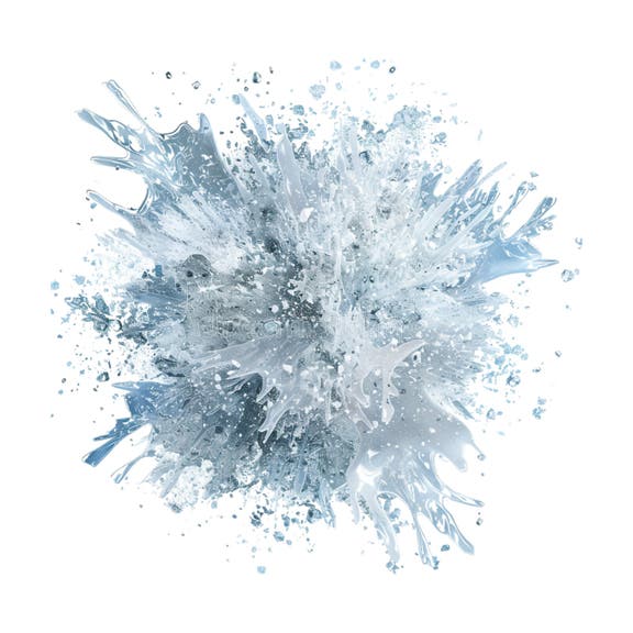 Dry Ice Explosion on Transparent Background - Ai Generated Stock ...