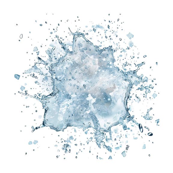 Dry Ice Explosion on Transparent Background - Ai Generated Stock ...