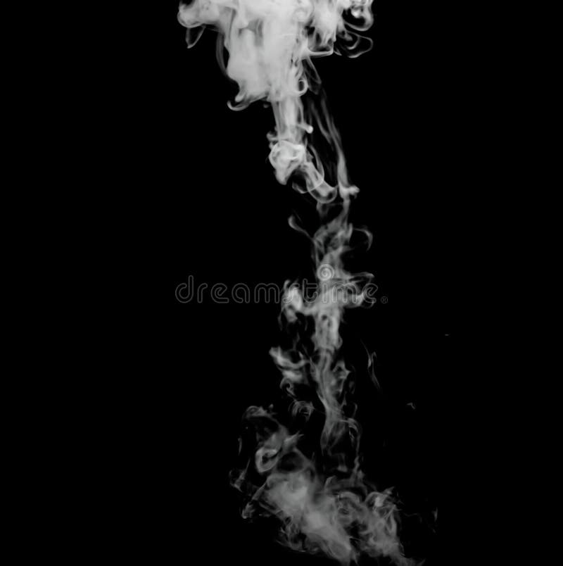 Dry Ice Smoke Floating in the Air, Black Background Stock Photo - Image ...