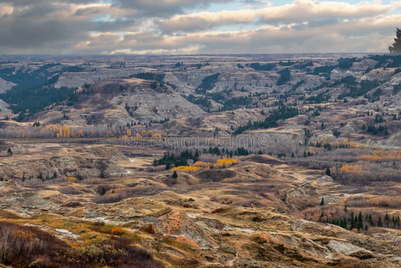 Dry Island Buffalo Jump Provincial Park, Alberta, Canada Stock Photo ...
