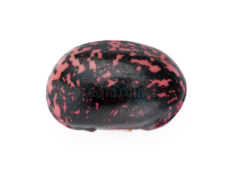 Dry Kidney Bean Isolated on White, Top View Stock Photo - Image of ...