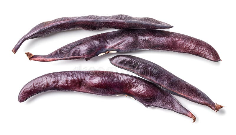 Dry Kidney Bean Isolated on White, Top View Stock Photo - Image of ...