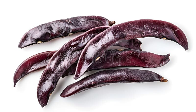 Dry Kidney Bean Isolated on White, Top View Stock Image - Image of ...