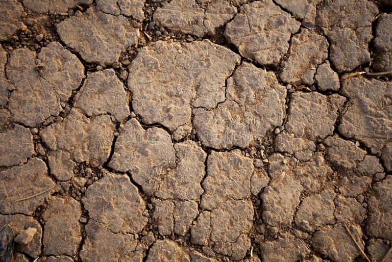 Dry Land Barren Cracked Texture Stock Image - Image of cracks, desolate ...