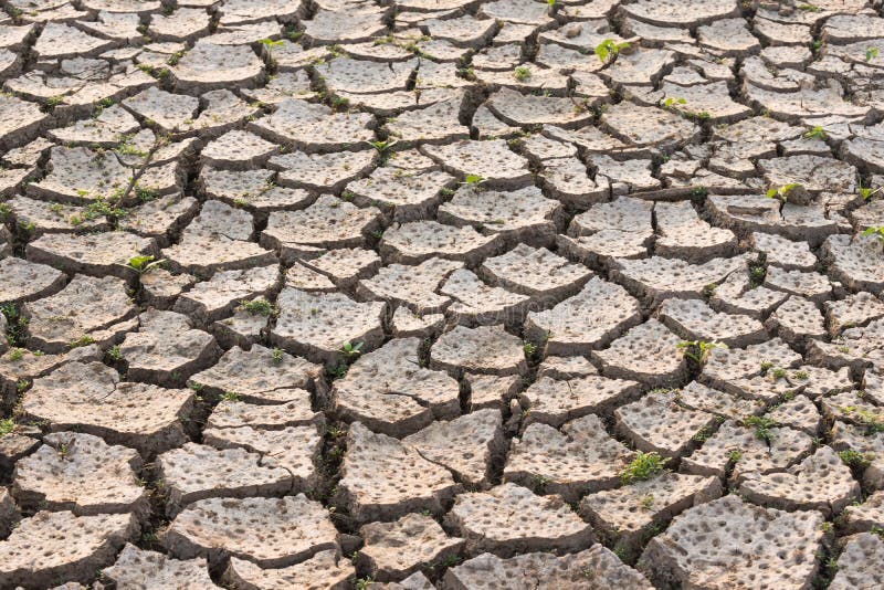 Dry Land Concept for Climate Change from Global Warming. Stock Image ...