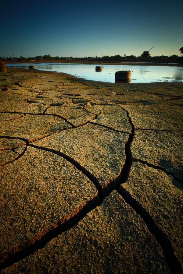 Dry land stock image. Image of clay, dryland, environment - 40117199