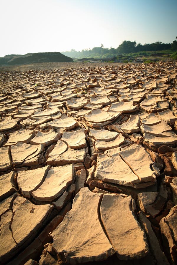 Dry land stock photo. Image of abstract, global, clay - 41049084