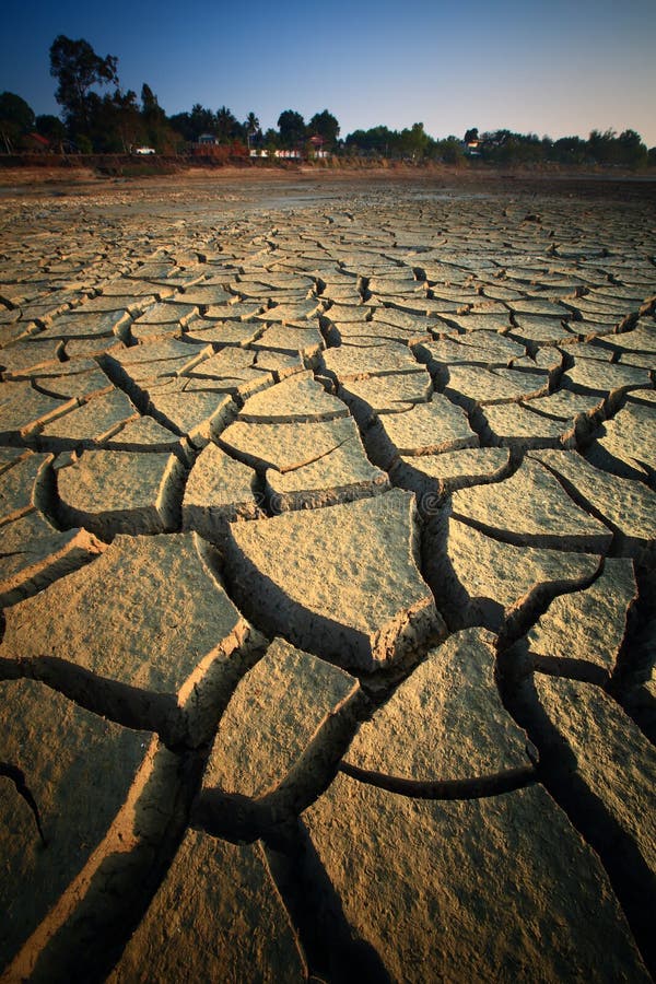 Dry land stock image. Image of desert, environment, land - 41049113