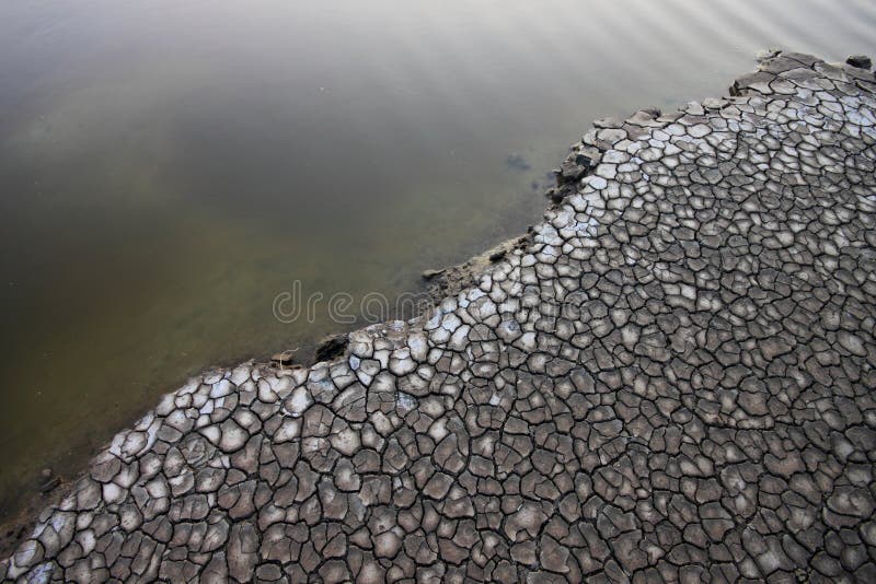 Dry land and water stock image. Image of clay, dust, natural - 25069161