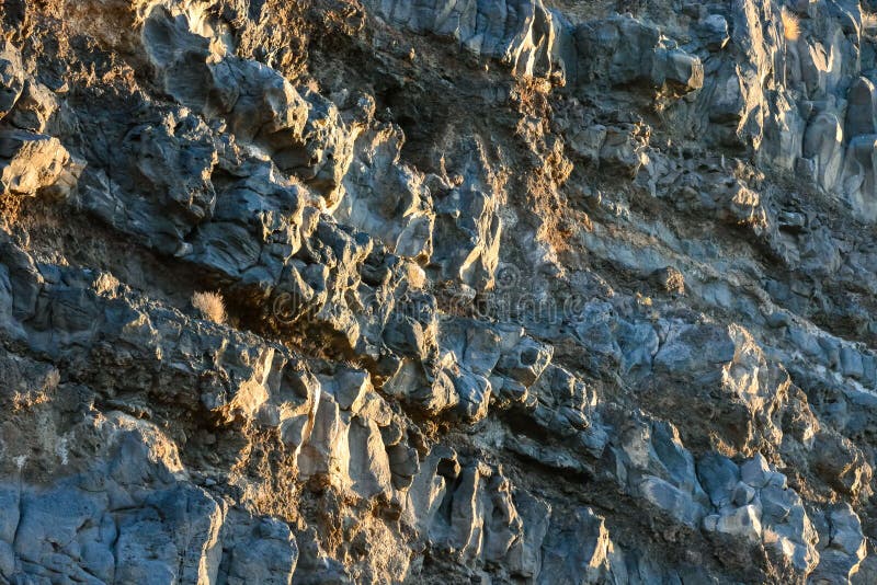 Dry Lava Basaltic Rock stock photo. Image of grunge - 145510262