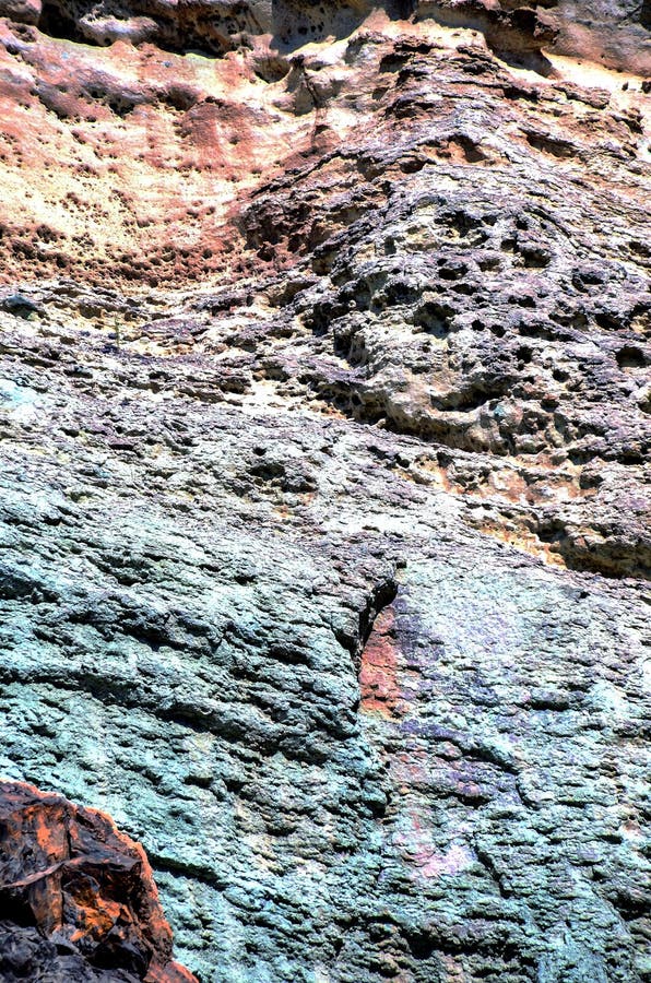 Dry Lava Basaltic Rock stock image. Image of rock, surface - 154994815