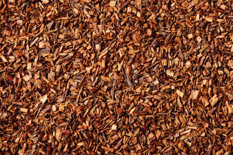 Dry Leaves of Red Rooibos Tea, Texture Background Stock Image - Image ...