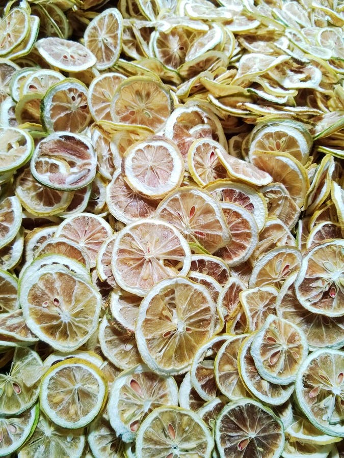 Dry lemon slice stock image. Image of slice, healthy - 39426199