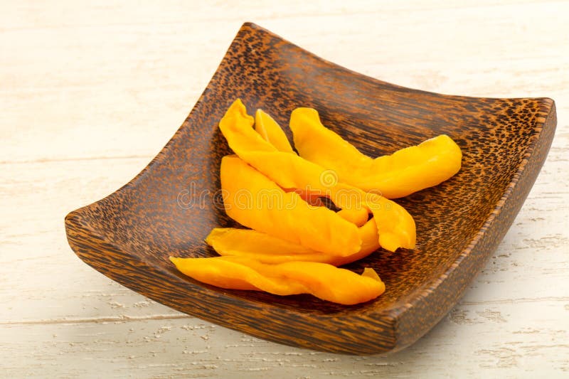 Dry mango chips stock photo. Image of slices, mango - 112234782