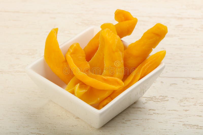 Dry mango chips stock image. Image of pile, fresh, white - 111962239