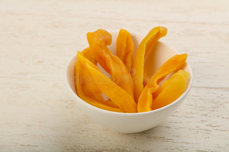 Dry mango chips stock photo. Image of ingredient, pile - 80969572