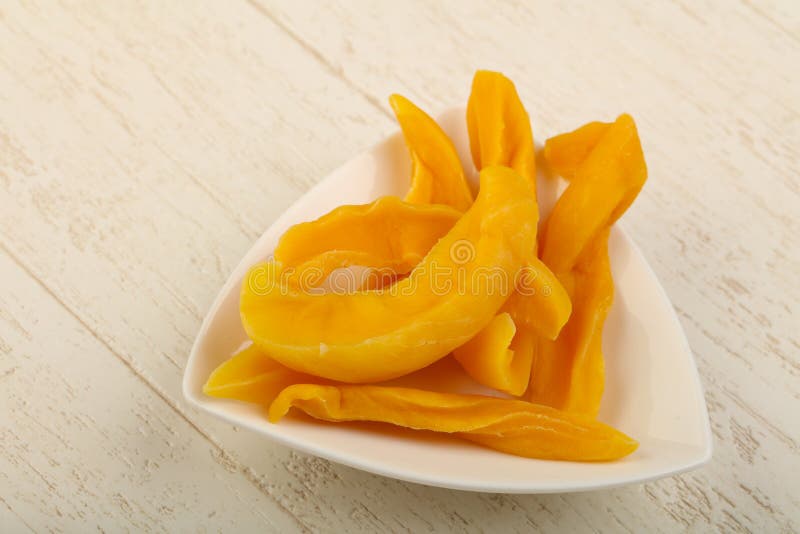 Dry mango chips stock photo. Image of fruit, closeup - 111768742