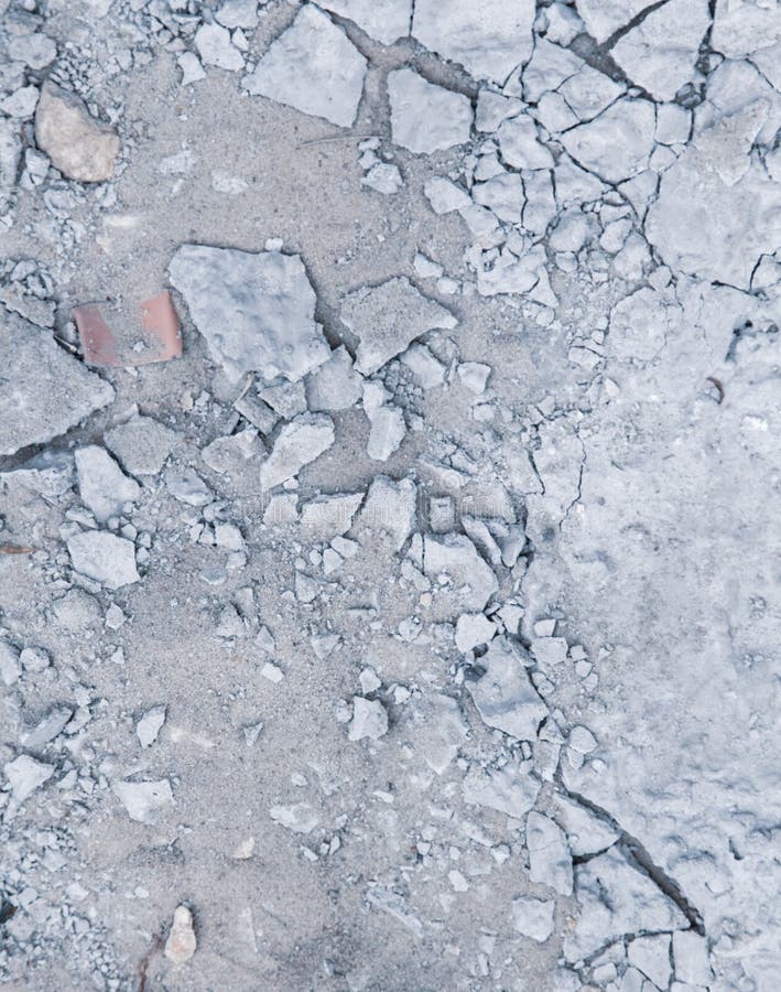 Dry Mix of Cement on the Ground Stock Image - Image of blue, marble ...