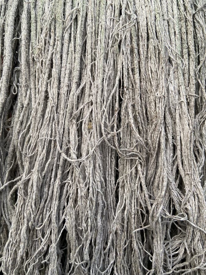 Dry Mop Wick Texture that Has Not Been Used Stock Image - Image of time ...