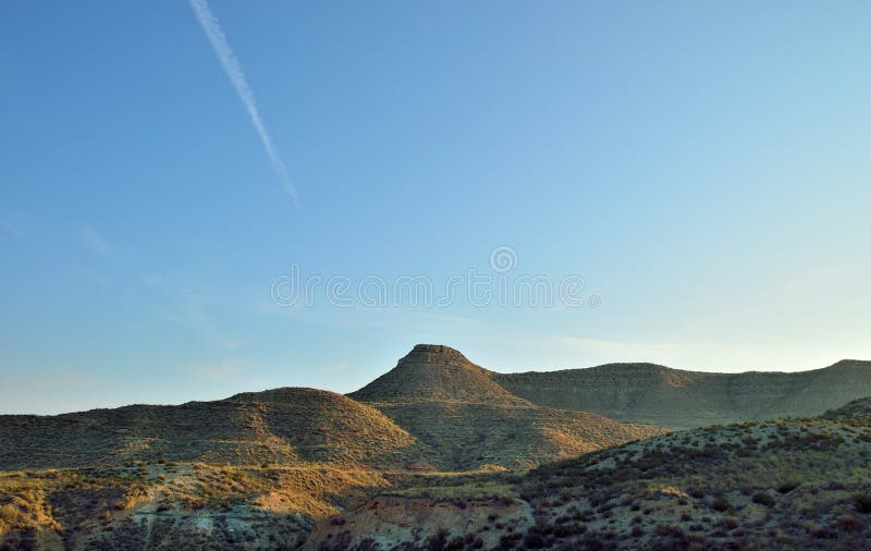 Dry mountain stock photo. Image of clean, dawn, mountain - 45349460