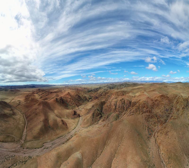 Dry mountain valley stock photo. Image of countryside - 215042250