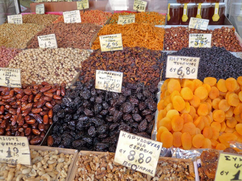 Dry nuts stock photo. Image of dried, east, gift, ground - 8909394