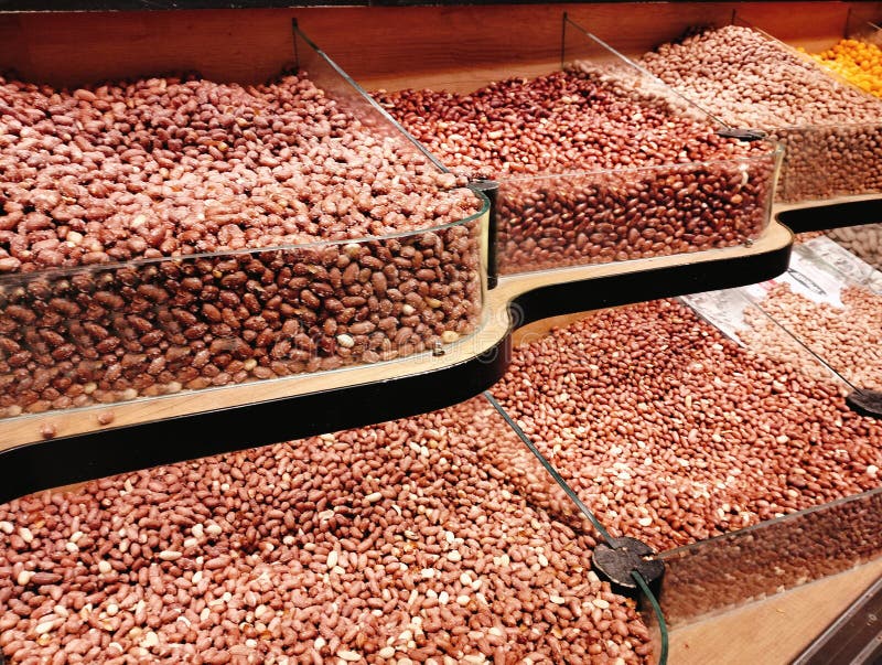 Dry Nuts and Crackers stock photo. Image of crunchy - 325037518