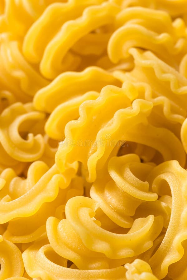 Dry Organic Cascatelli Pasta Stock Photo - Image of traditional ...