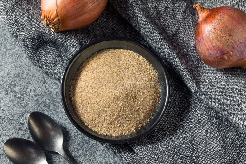 Dry Organic Dried Shallot Spice Stock Photo - Image of food, shallot ...