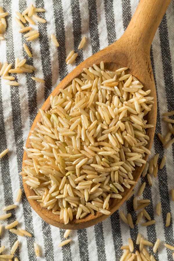 Dry Organic Indian Basmati Rice Stock Image - Image of rice, basmati ...