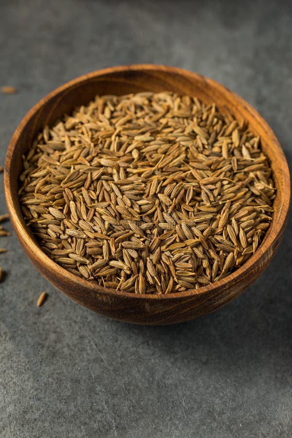 Dry Organic Raw Cumin Seeds Stock Image - Image of caraway, flavouring ...