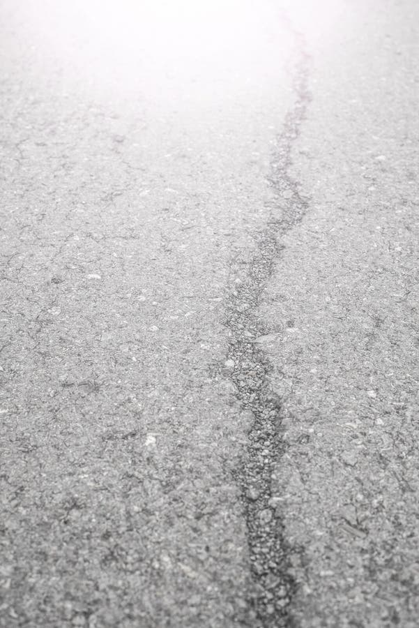The Dry Outdoor Concrete Path Has Crack Stock Photo - Image of ...