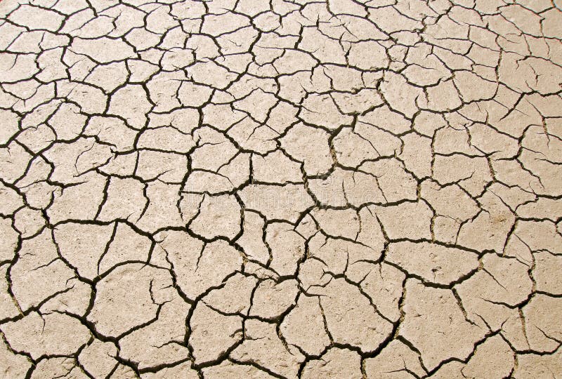 Dry parched earth stock image. Image of bleached, drought - 9630941