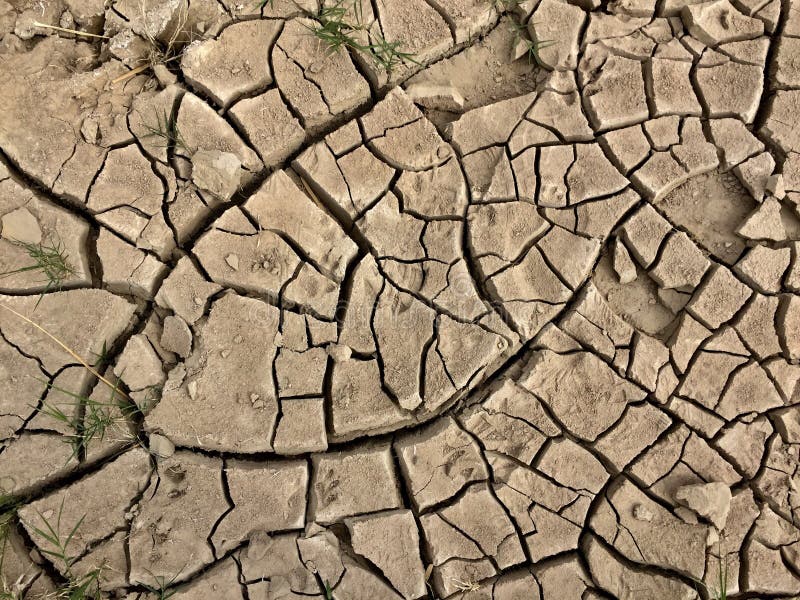 Dry, parched earth stock photo. Image of global, drought - 95780064