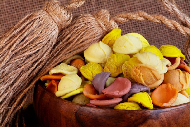 Closeup of Uncooked Chipolata Sausages. Stock Image - Image of ...