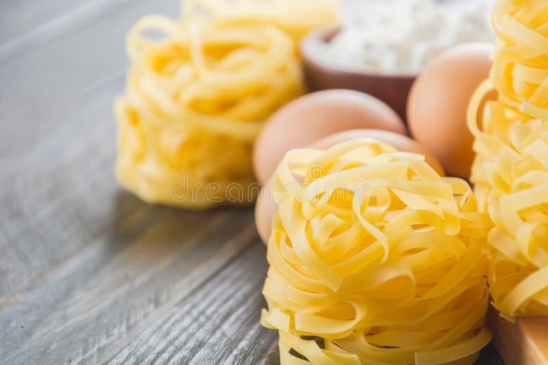 Dry pasta spaghetti stock image. Image of olive, italian - 82119733