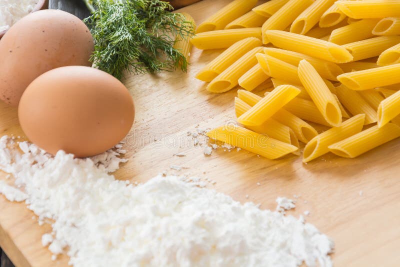 Dry pasta spaghetti stock image. Image of food, cuisine - 84119731