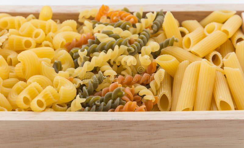 Dry pasta spaghetti stock image. Image of basil, cooking - 84492809