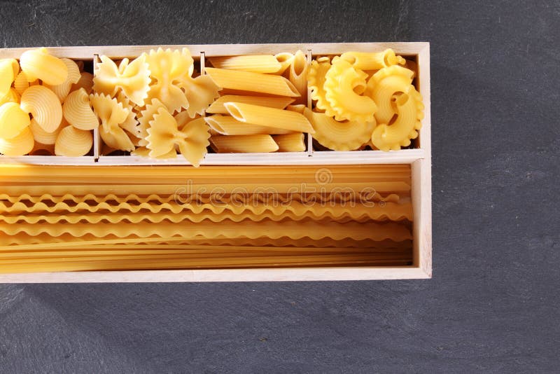 Dry pasta stock image. Image of gallo, conchiglioni, culinary - 75890575
