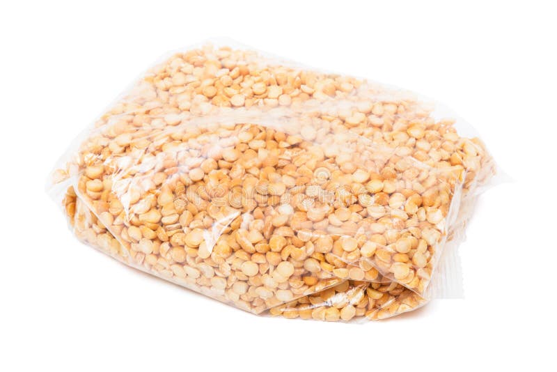 Dry peas in the package stock image. Image of food, peas - 84013473