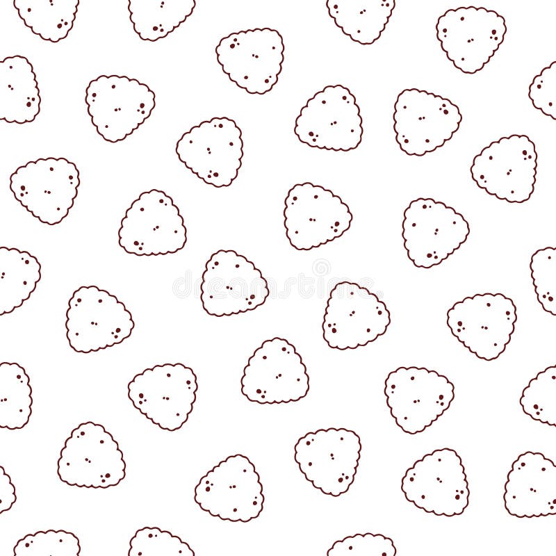 Dry Pet Food for Dogs and Cats. Vector Seamless Pattern. Stock Vector ...