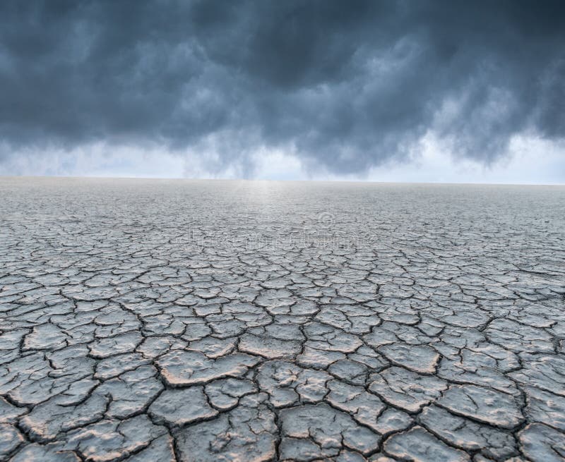 Dry Cracked Dirt in Desert Landscape in Africa Stock Image - Image of arid, terrain: 216014819