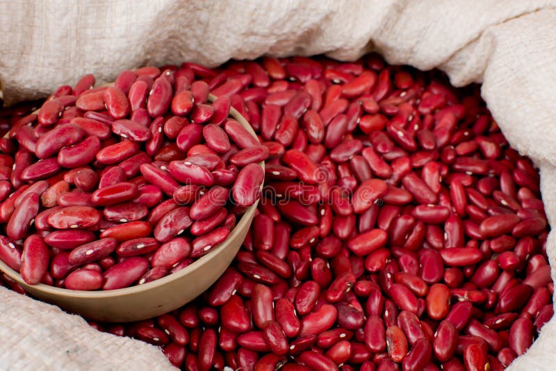 Dry red beans stock image. Image of pattern, edible, abstract - 28497695